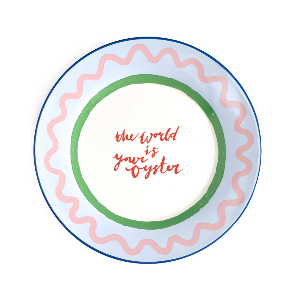 Eleanor Bowmer Oyster Side Plate | Utility Gift UK