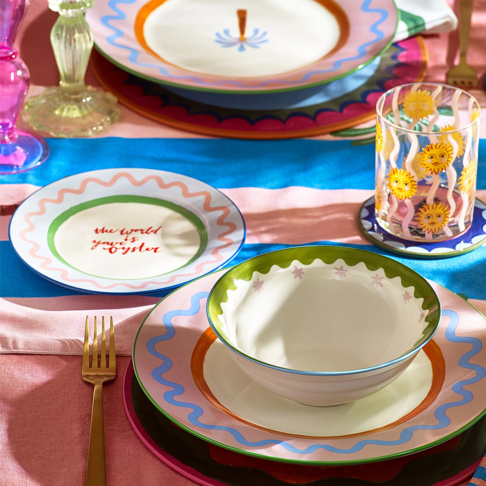 Eleanor Bowmer Oyster Side Plate | Utility Gift UK