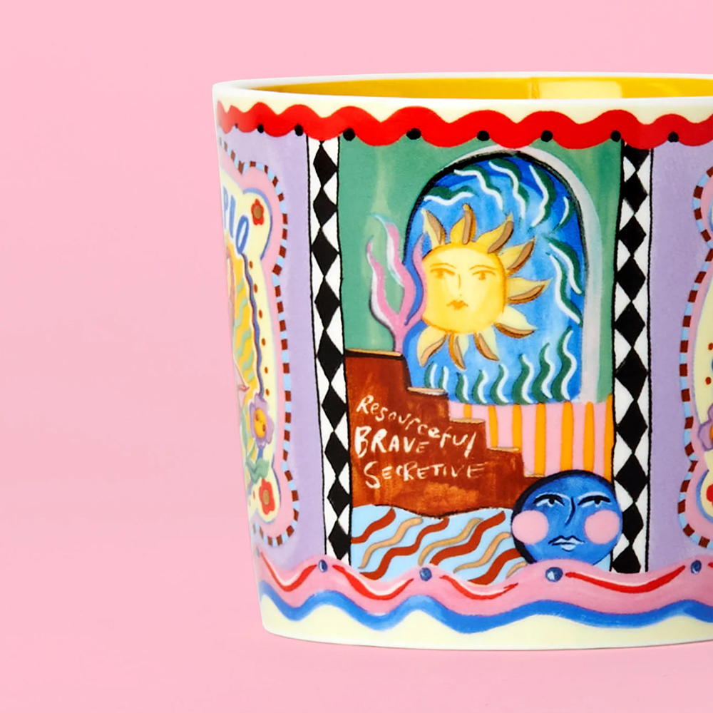 Buy the Scorpio Astrology Zodiac Mug by Eleanor Bowmer