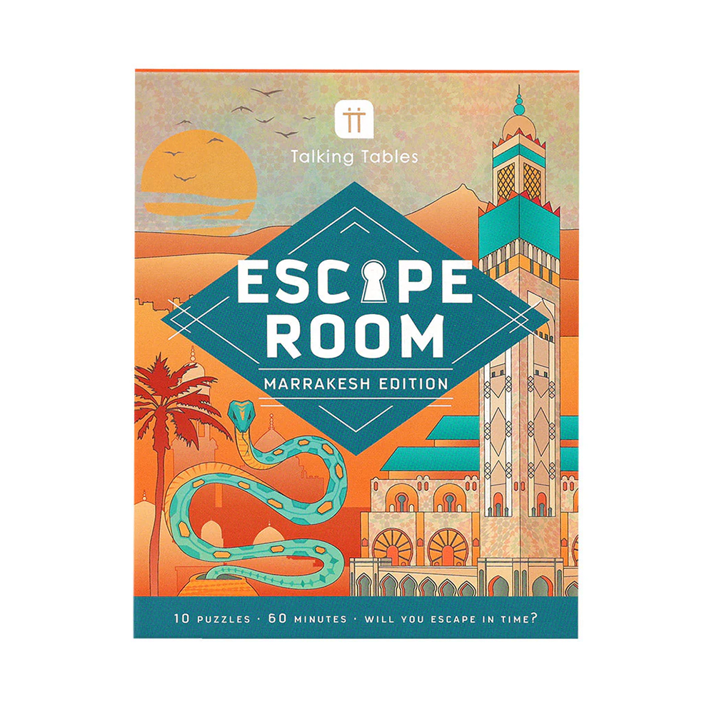 Mini Escape Room Game Marrakesh Edition | Family Party Games