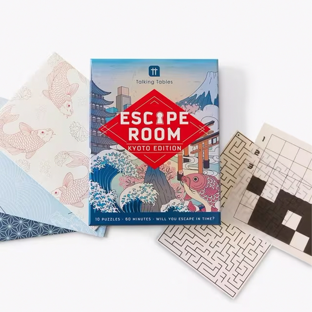 Mini Escape Room Game Kyoto Edition | Family Party Games
