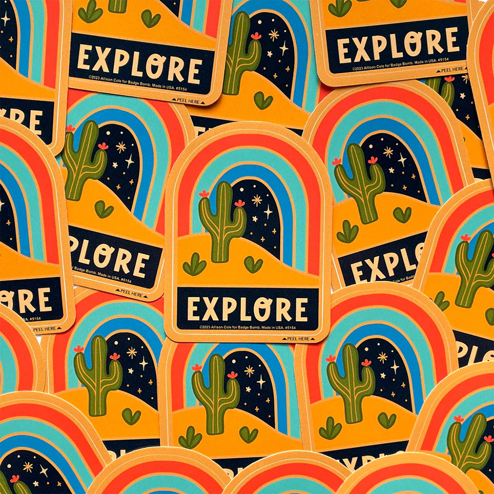 Big Sticker Explore | Utility Gift UK