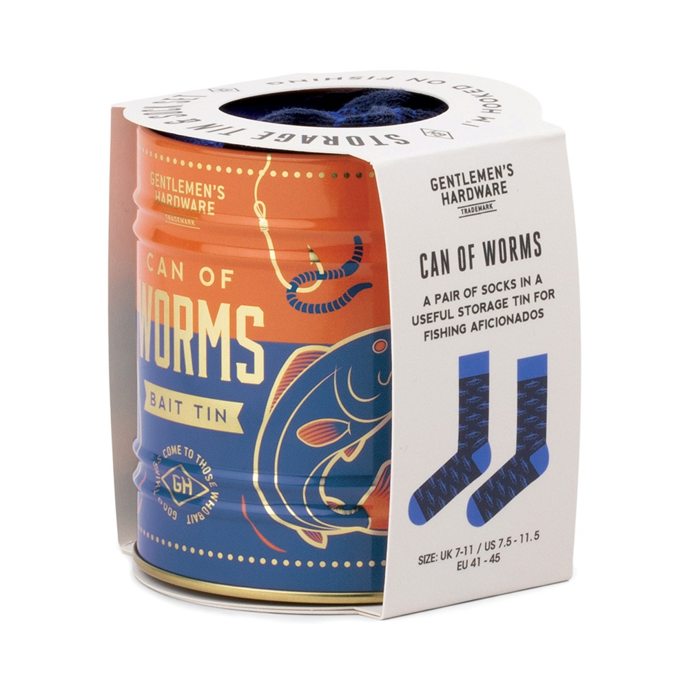 Buy the Gentlemen's Hardware Fishing Socks in a Can