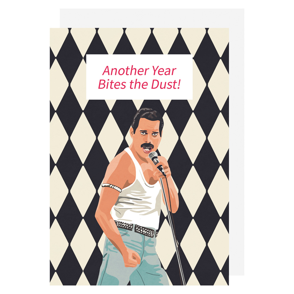 Freddie Mercury Birthday Card | Utility Gift UK