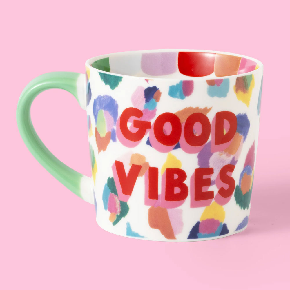 Eleanor Bowmer Good Vibes Mug | With Gift Box
