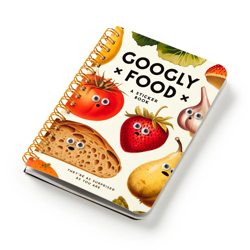 Buy the Googly Food Sticker Book | Quirky Gifts UK