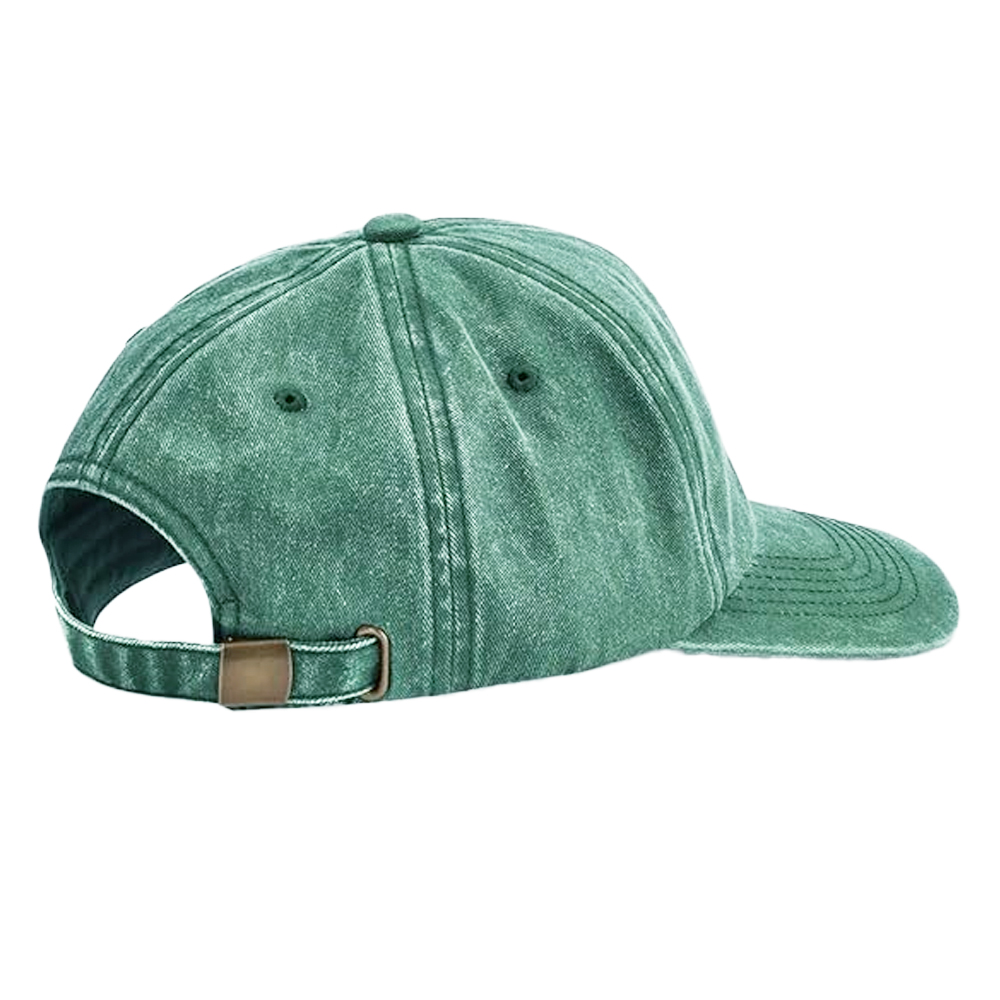 Buy the Northern Embroidered Slogan Dad Cap in Green