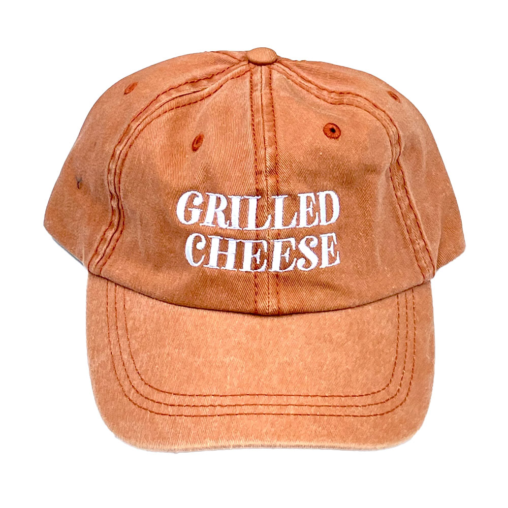 Grilled Cheese Dad Cap | Silver Spider Caps