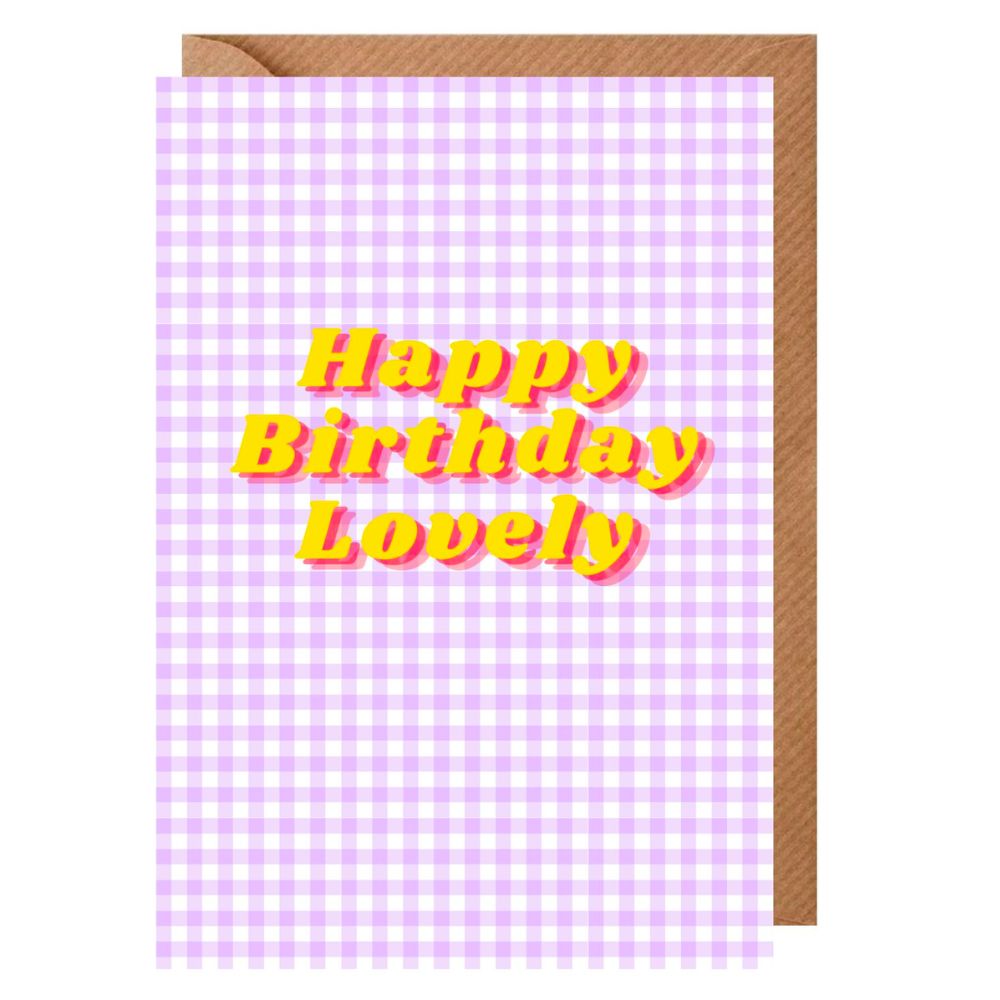 Birthday Lovely Card | Utility Gift UK
