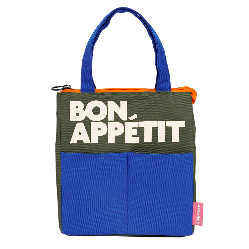 Bon Appétit Lunch Bag Blue | Utility Gift UK