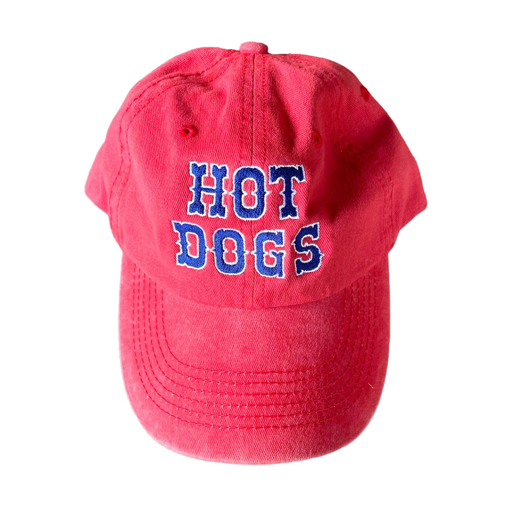 Hot Dog Dad Cap | Embroidered Slogan Cap