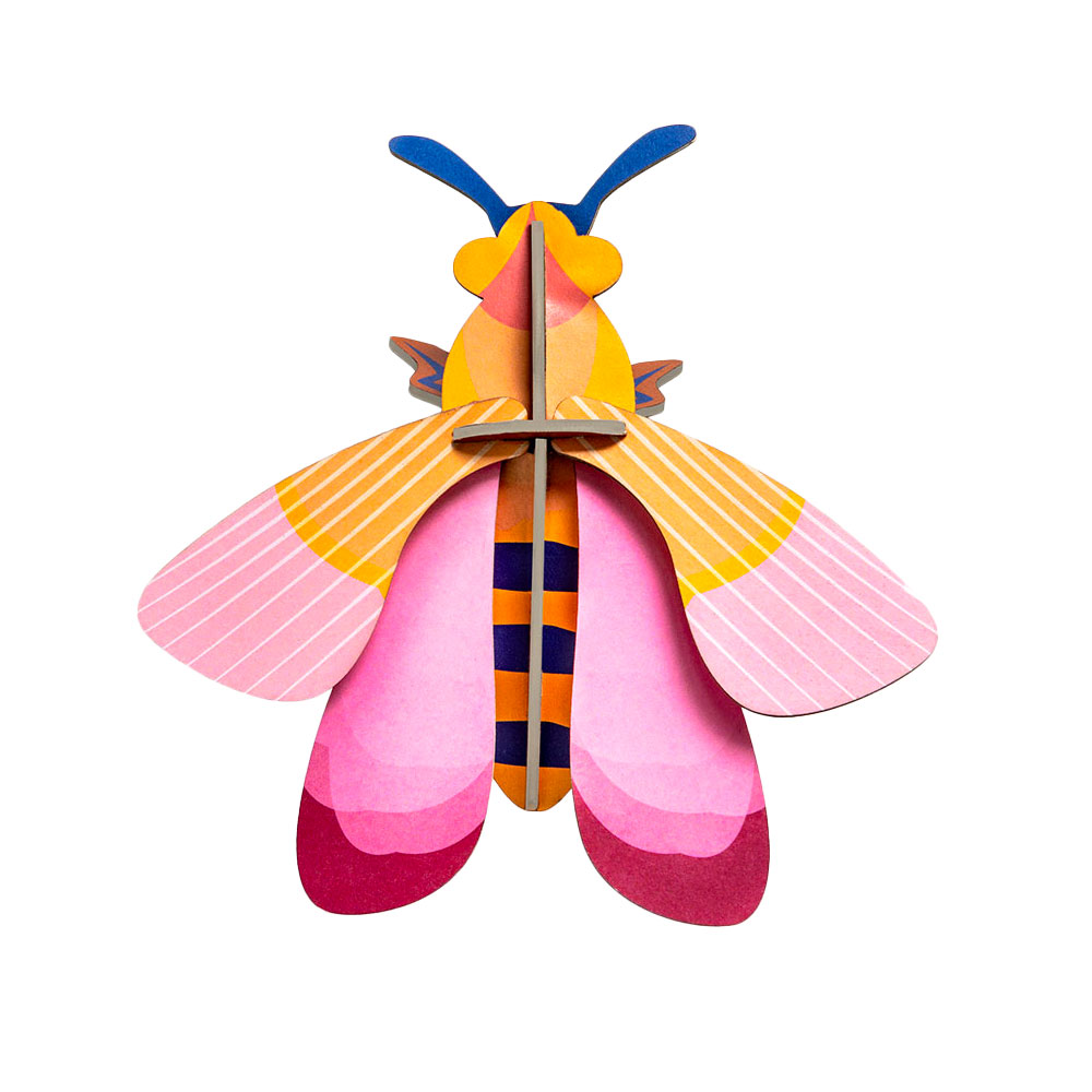 3D Pink Bee, Studio Roof | Utility Gift UK