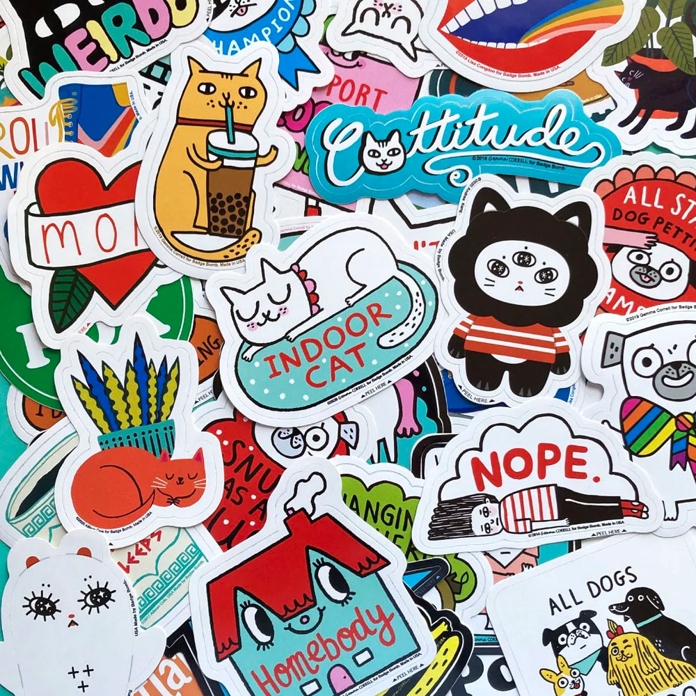 Big Sticker Weirdo | Utility Gift UK