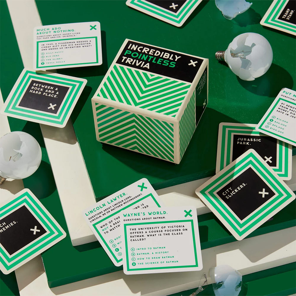 Incredibly Pointless Trivia | Utility Gift UK