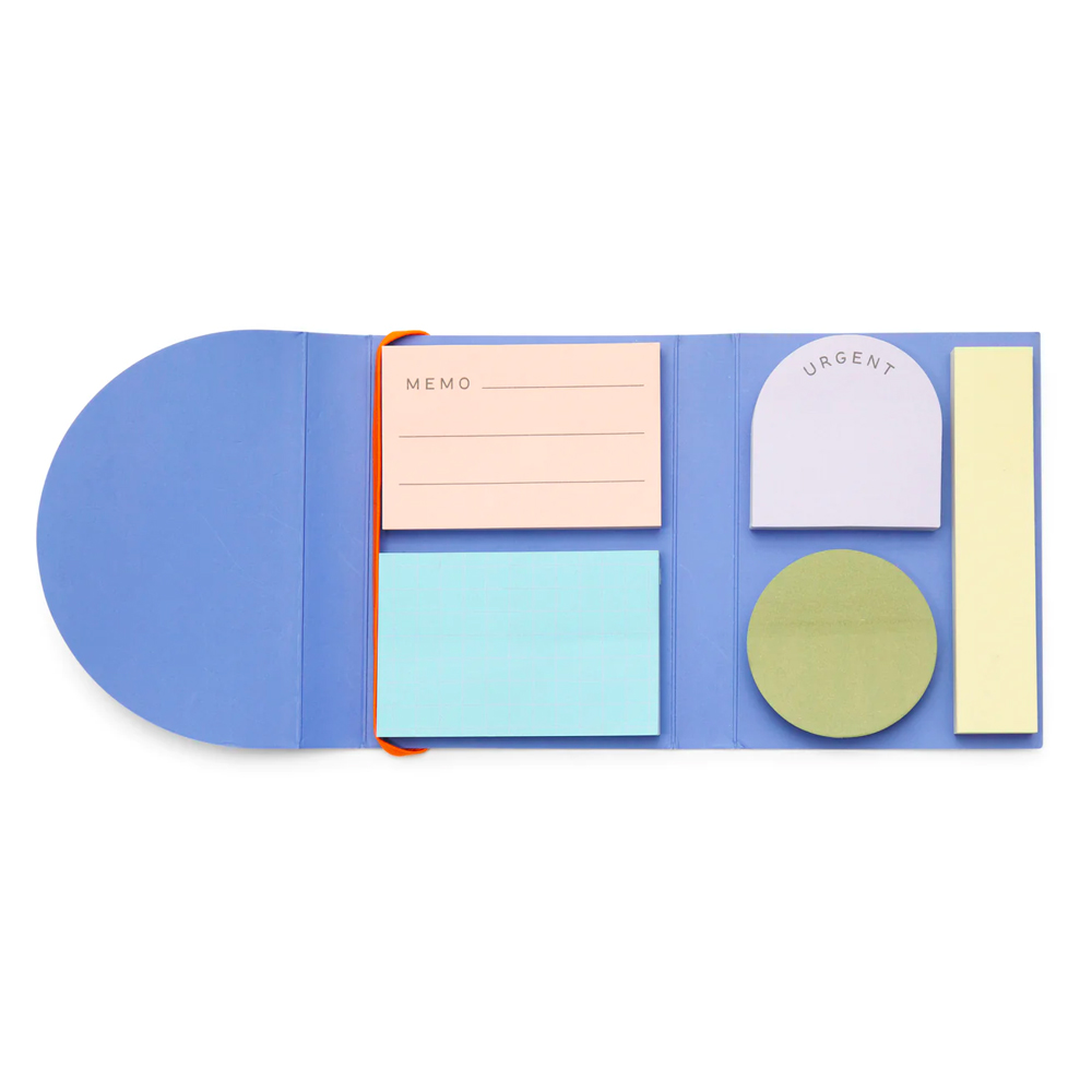 Inkerie Set of 5 Sticky Notes | Utility Gift UK
