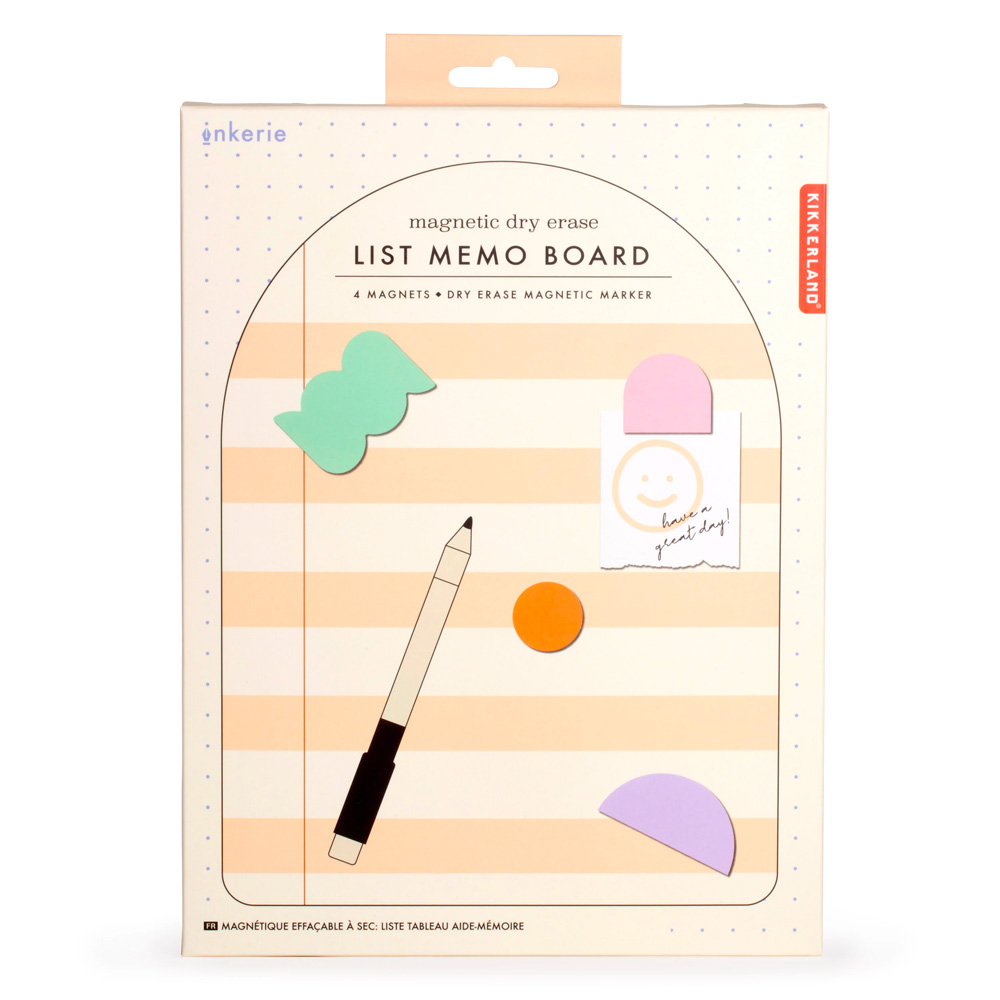 Magnetic Dry Erase List Memo Board | Stationery & Desk Accessories ...