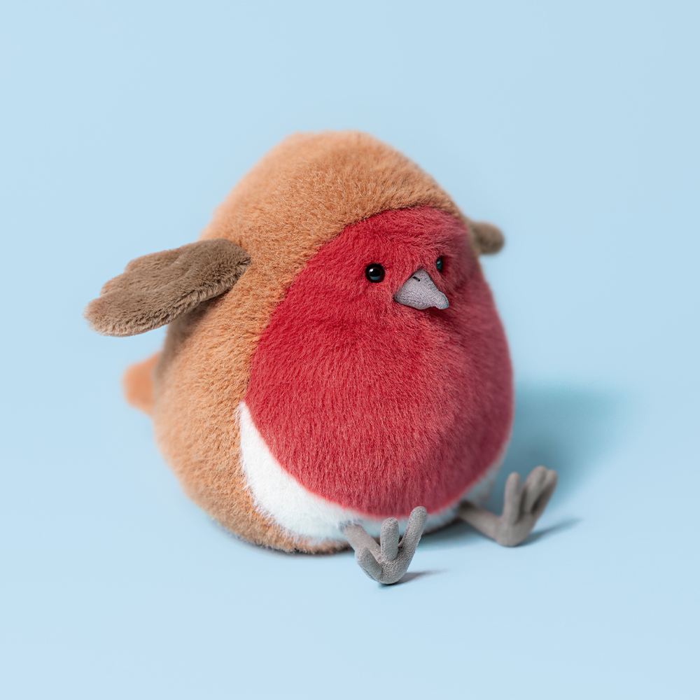 Buy the Jellycat Plum Robin | Christmas Jellycat 2025