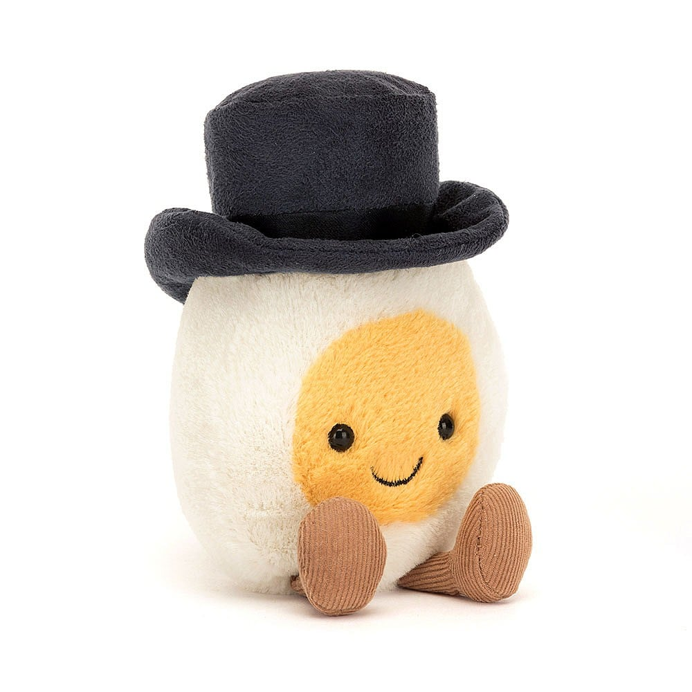 Buy the Jellycat Boiled Egg Groom | Official Jellycat Stockist UK
