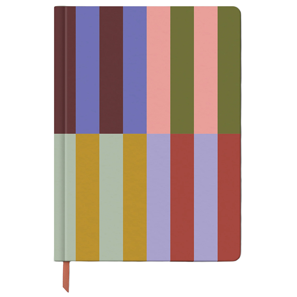 Jumbo Soft Touch Journal - Bold Stripe | DesignWorks Ink