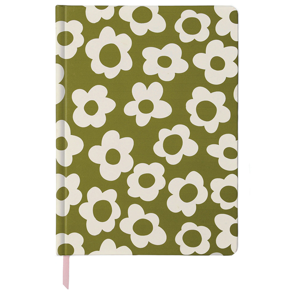 Jumbo Soft Touch Journal - Groovy Floral | DesignWorks Ink
