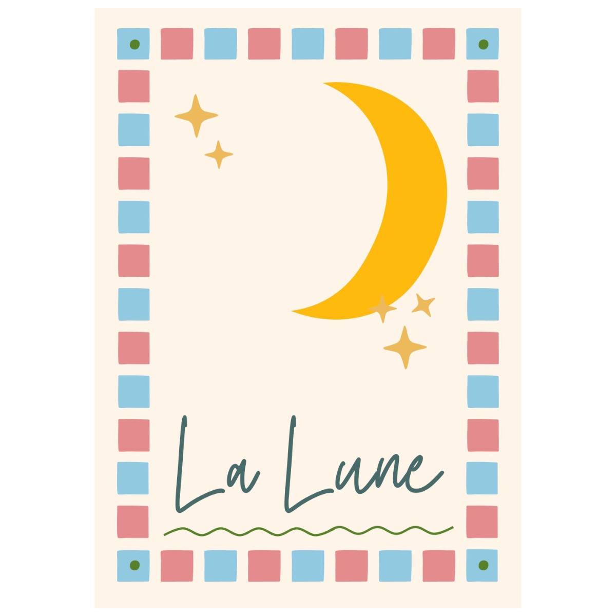 La Lune A3 Print | Utility Gift UK