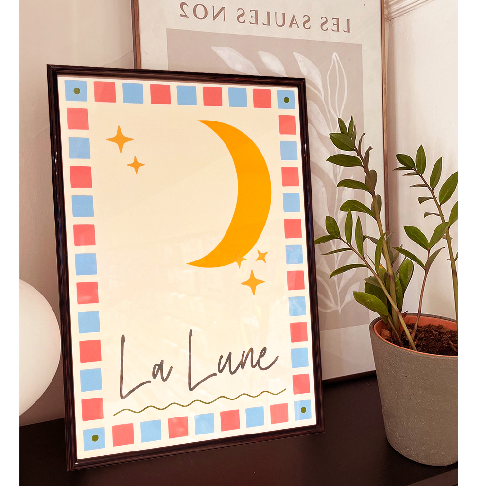 La Lune A3 Print | Utility Gift UK