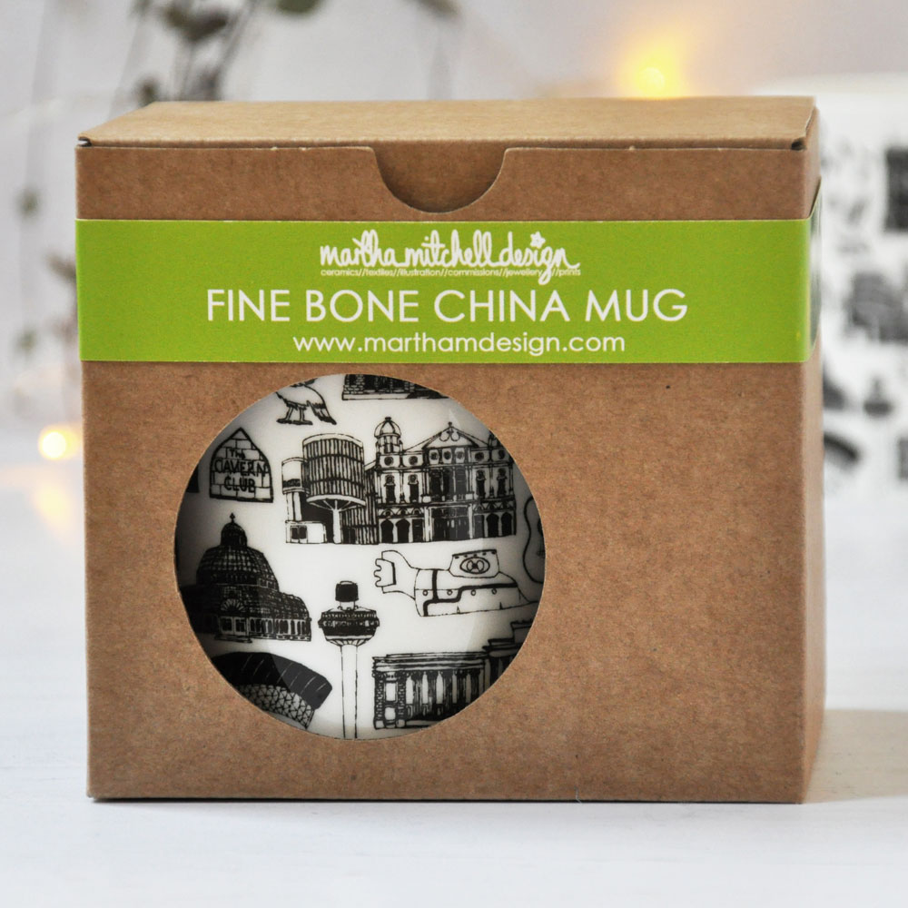 Liverpool Landmarks Mug, Buy Online Today | Utility Design UK