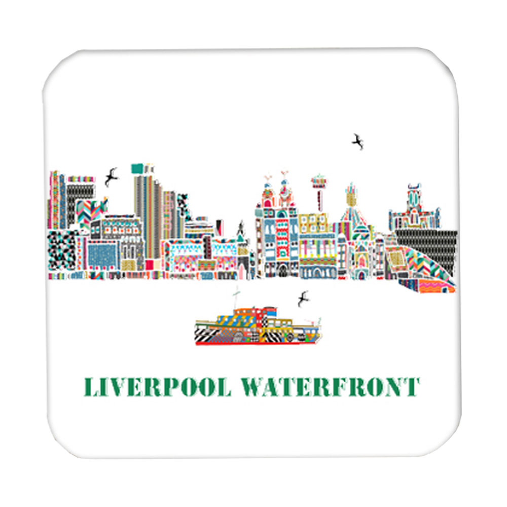 Tula Moon Liverpool Waterfront Coaster | Utility Gift UK
