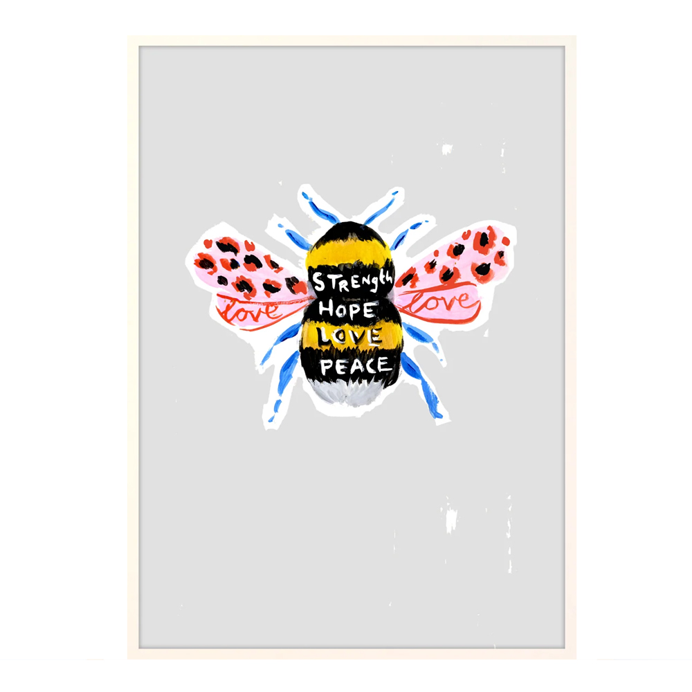 Buy The Eleanor Bowmer Manchester Bee A4 Print