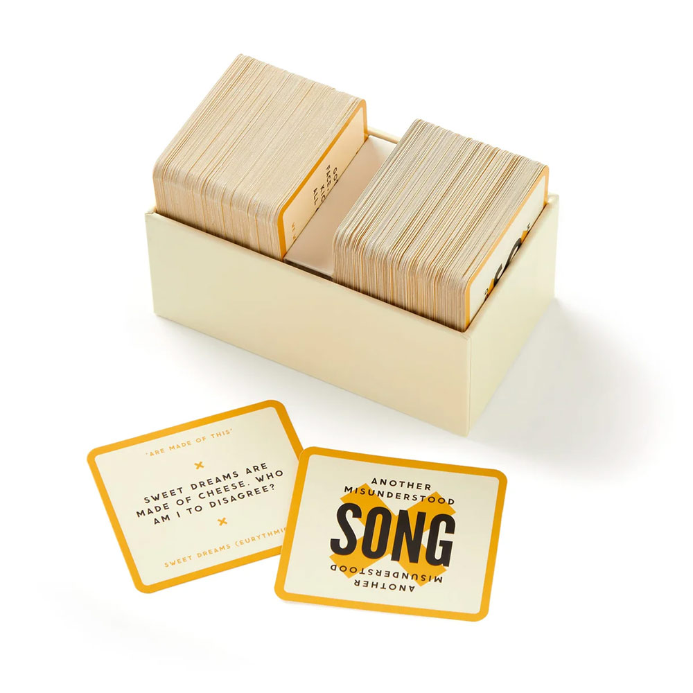 Misunderstood Songs Game | Party Games at Utility Gift UK