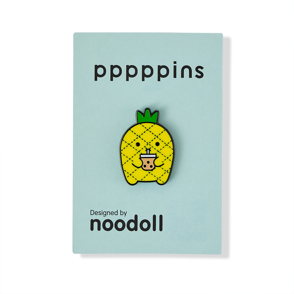 Buy the Noodoll Riceananas Boba Pin | Designed in London