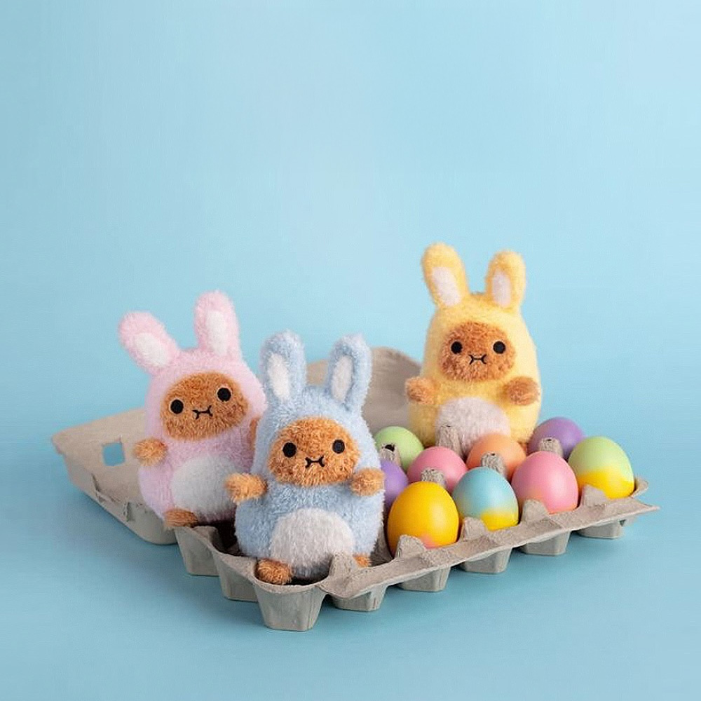 Noodoll Mini Ricespud Soft Toy | Blue Rabbit