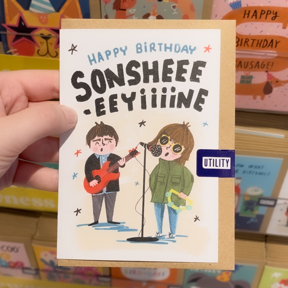 Oasis Birthday Card | The London Studio x Utility