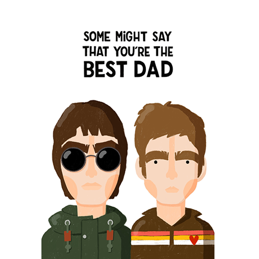 Oasis Some Might Say Father's Day Card | 5 for 4 Greetings Cards
