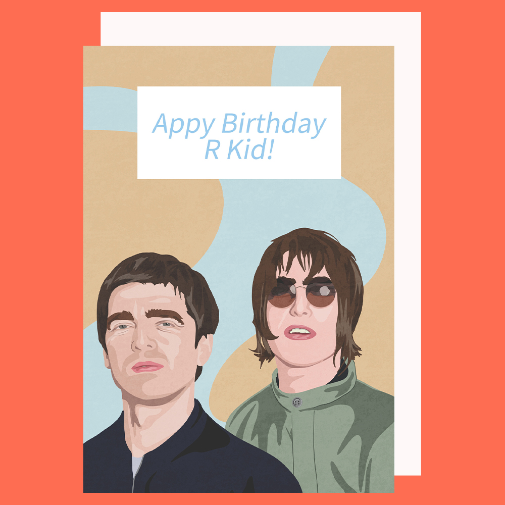 Oasis R Kid Birthday Card | Utility Gift UK