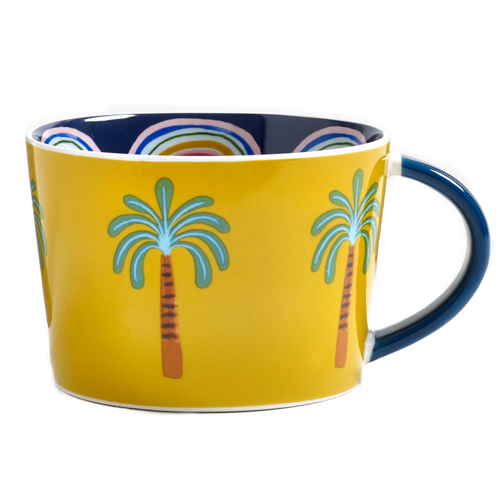 Eleanor Bowmer Palm Tree Mug | Utility Gift UK