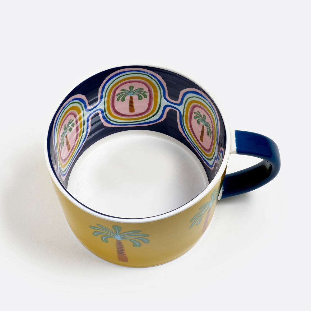 Eleanor Bowmer Palm Tree Mug | Utility Gift UK