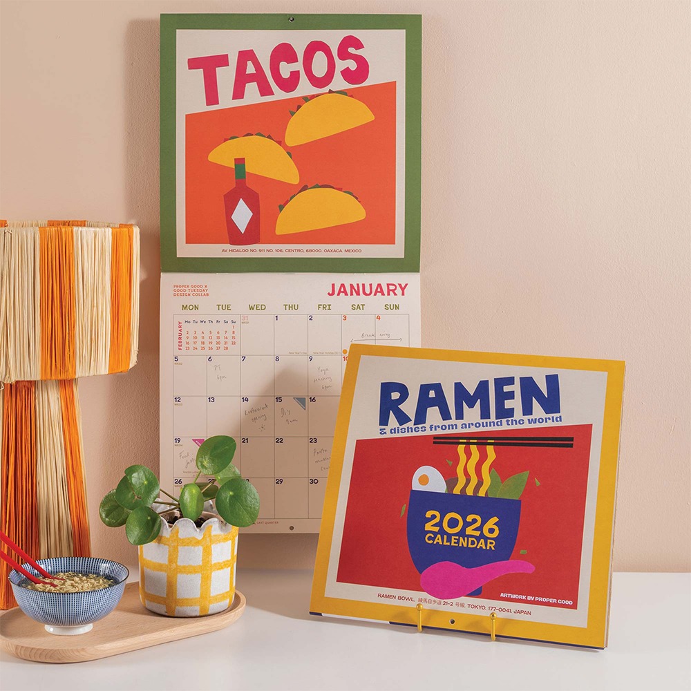 Buy the Good Tuesday x Proper Good 2026 Food Calendar