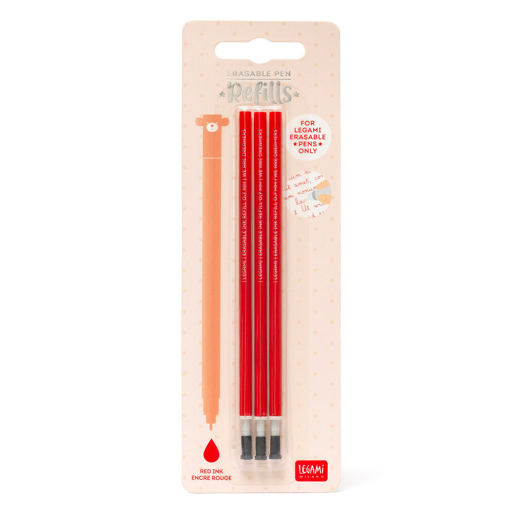 Erasable Pen Refills - Red | Utility Gift UK