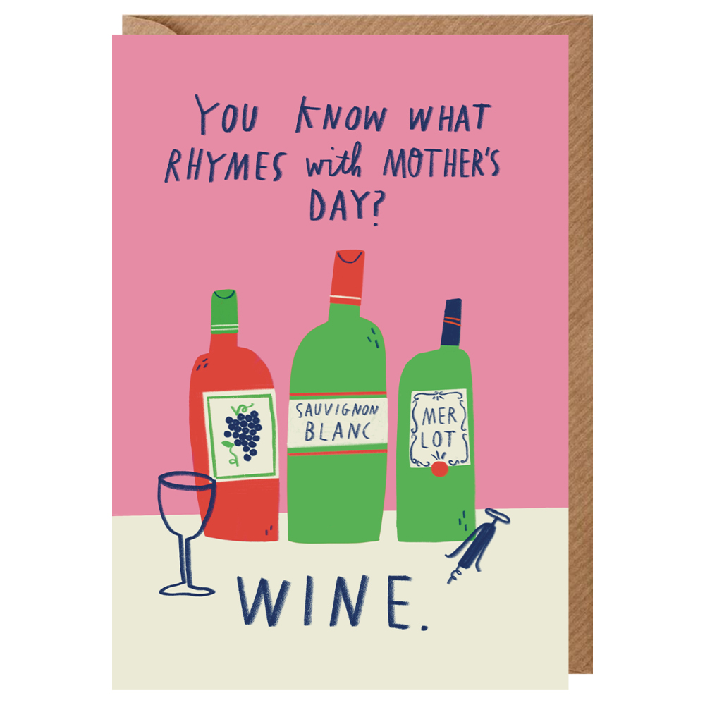 Rhymes With Mother's Day Card | 5 for the price of 4