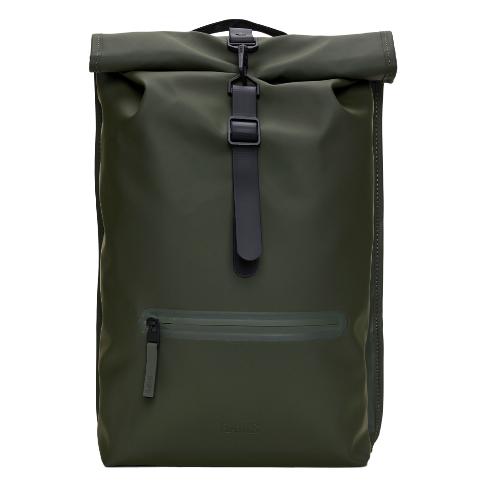 Rains Rolltop Rucksack in Green| Utility Gift UK