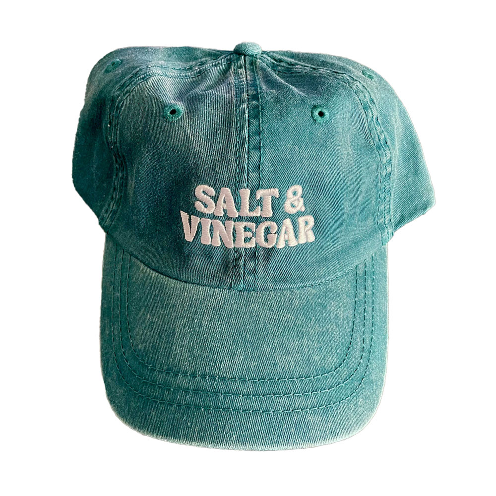 Salt & Vinegar Dad Cap | Embroidered Slogan Cap