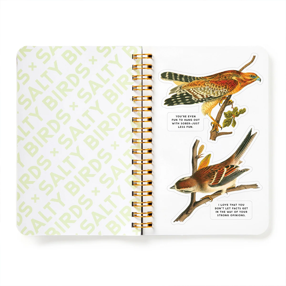 Salty Birds Sticker Book by Brass Monkey | Utility Gift UK