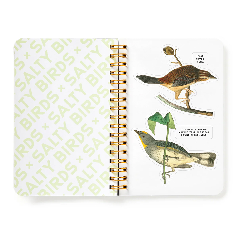 Salty Birds Sticker Book by Brass Monkey | Utility Gift UK