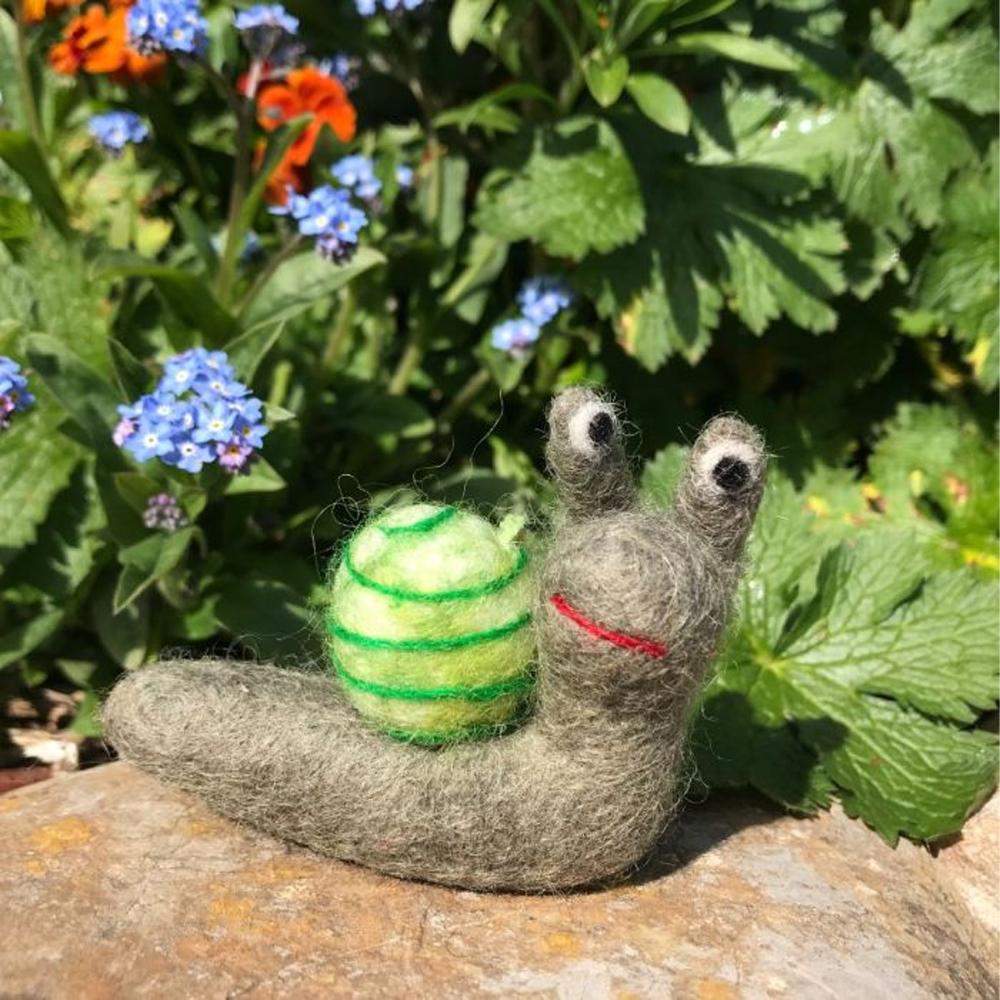 Buy the Shelby The Snail Fair Trade Decoration | Felt So Good