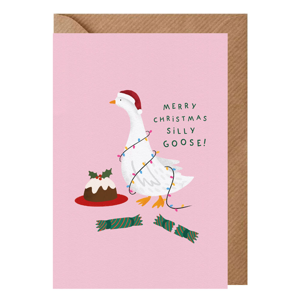 Silly Goose Christmas Card | Utility x The London Studio