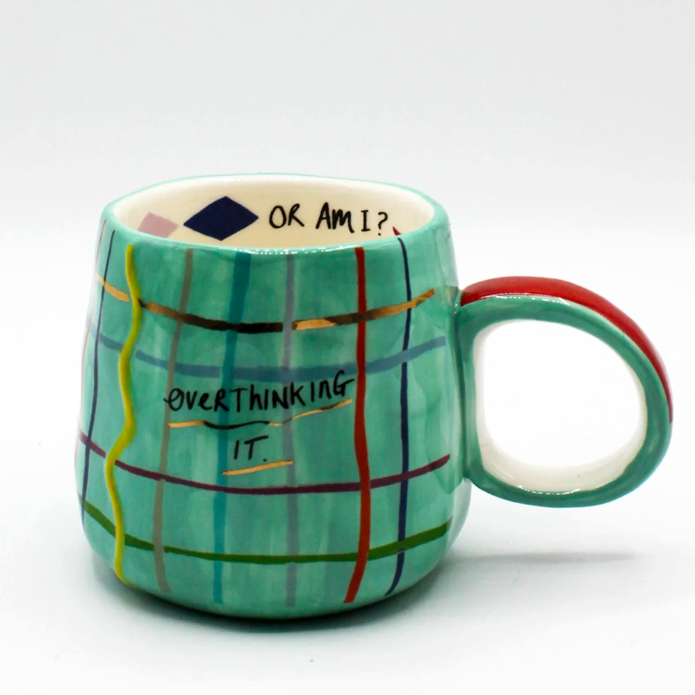 Overthinking It Mug, Unique Homeware & Gifts | Utility Gift UK