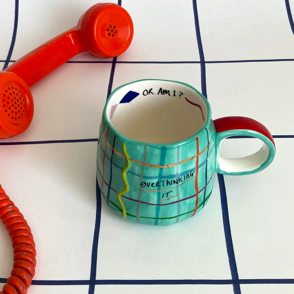 Overthinking It Mug, Unique Homeware & Gifts | Utility Gift UK