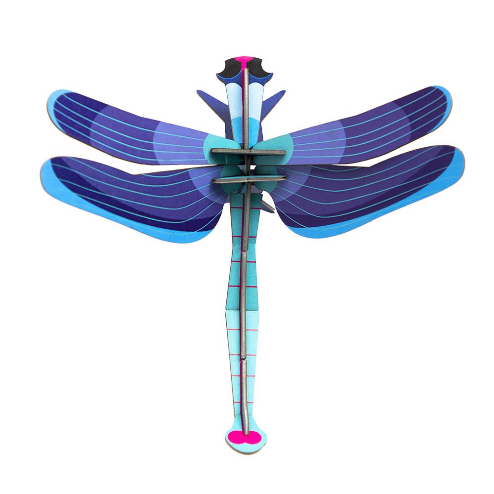 3D Sapphire Dragonfly, Studio Roof | Utility Gift UK