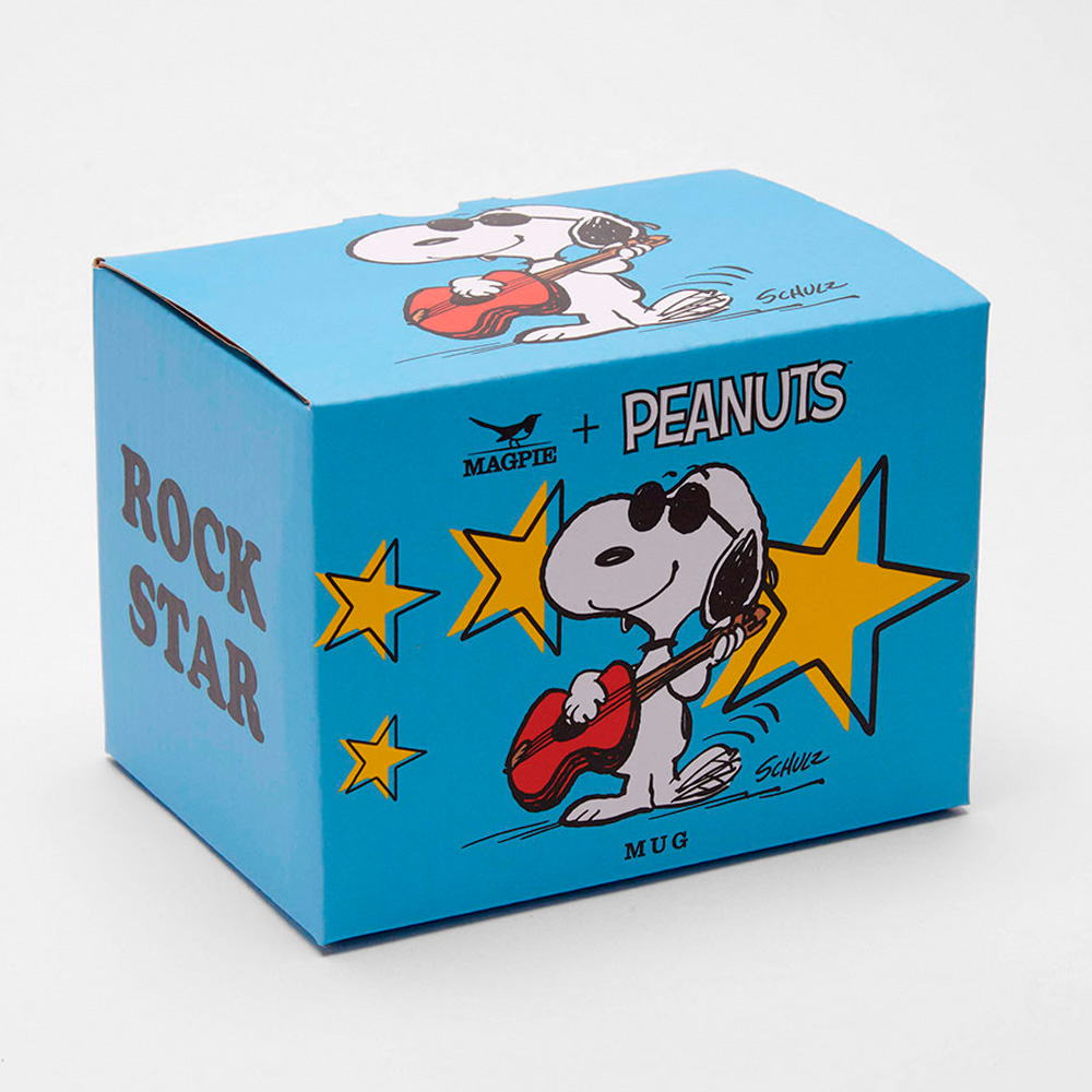 Snoopy - Peanuts Rock Star Mug | Utility Gift UK